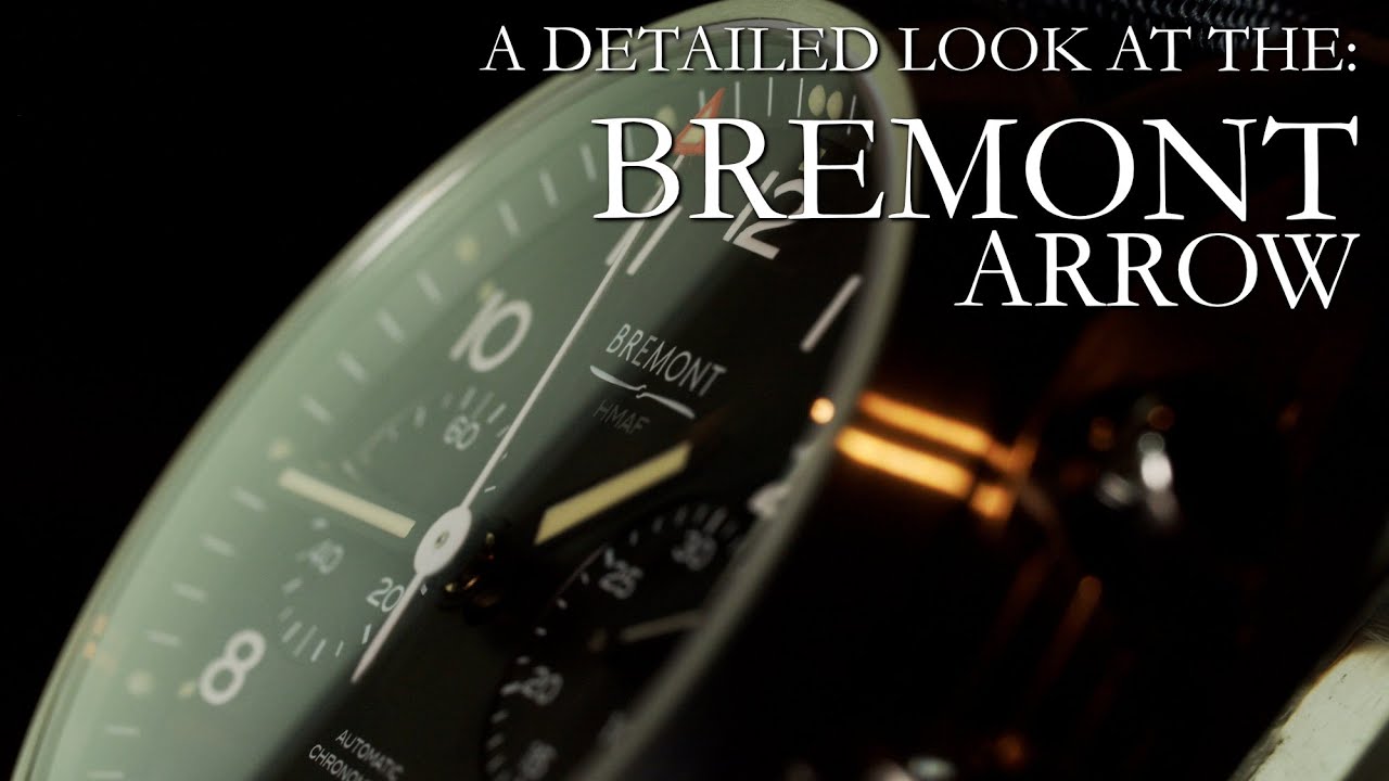Bremont Arrow (2019 Edition) - Detailed look at the watch - YouTube