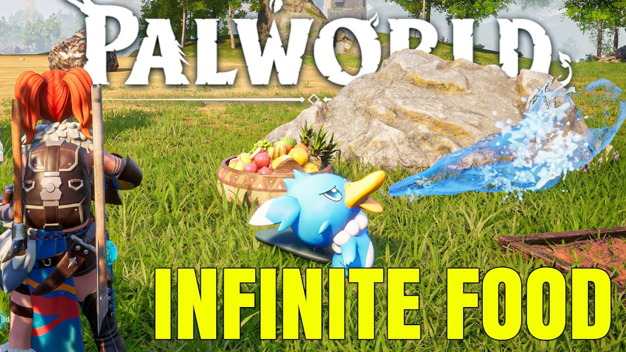 Palworld - How to get infinite food - YouTube
