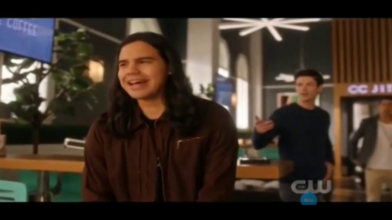 Turtle 2.0 Comes Scene- Flash 6x14 Scene - YouTube
