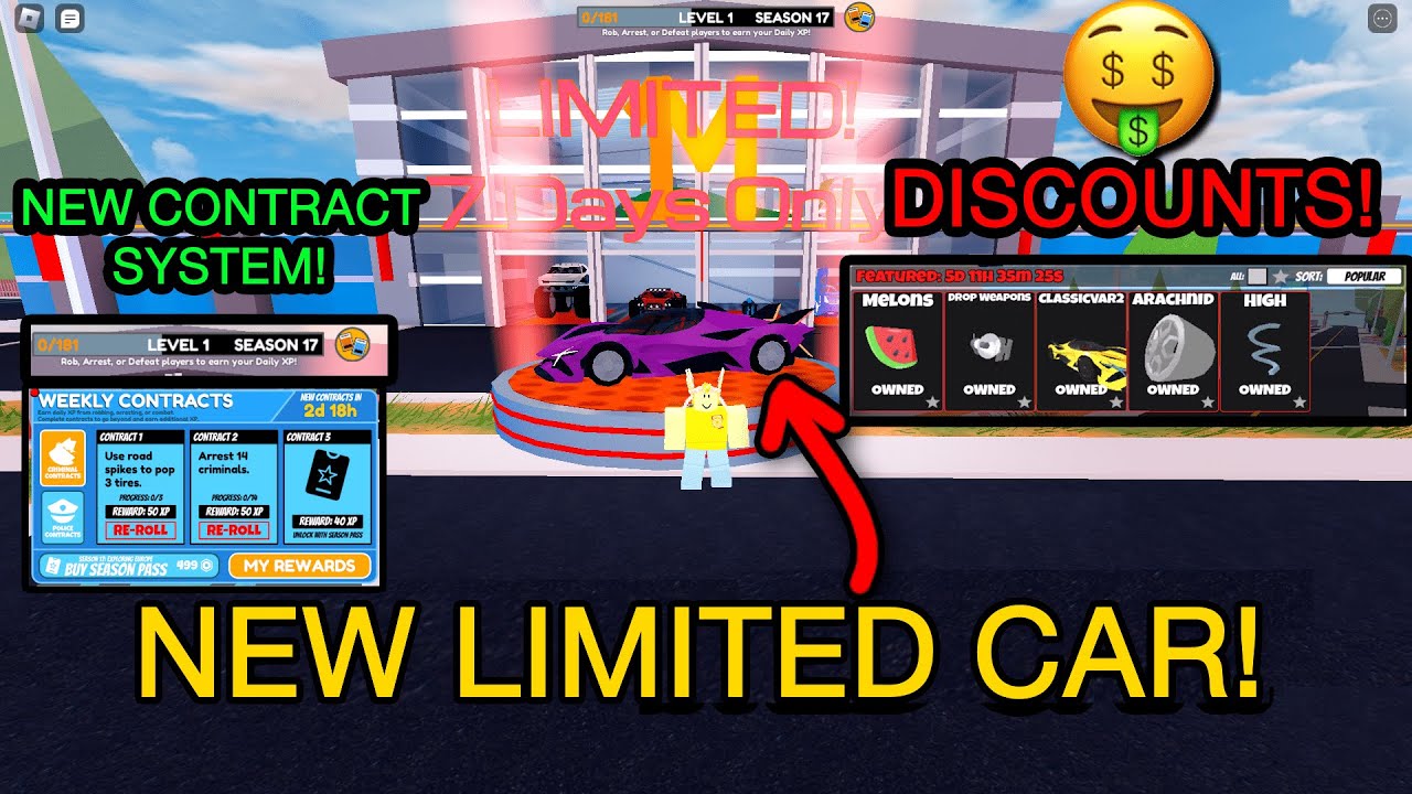 Buying the *NEW* Aperture car (FASTER THAN TORPEDO!) in Jailbreak ...