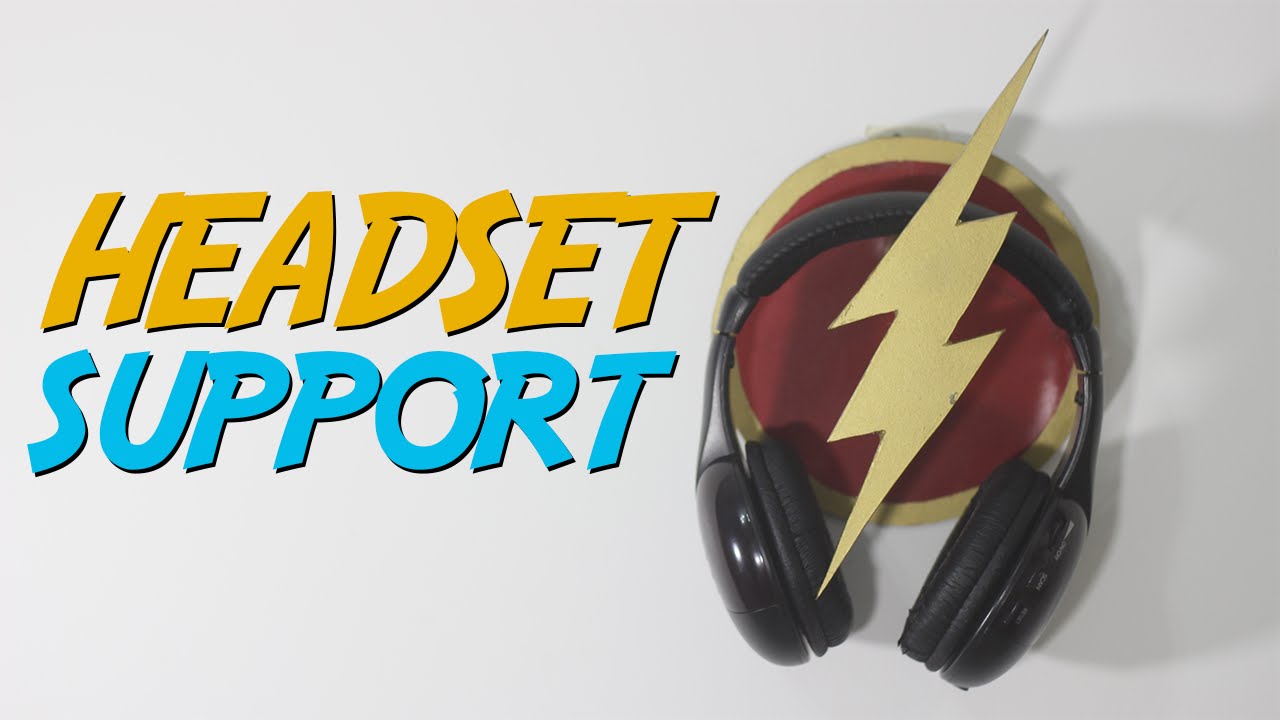 How to Make a Headset Support - YouTube
