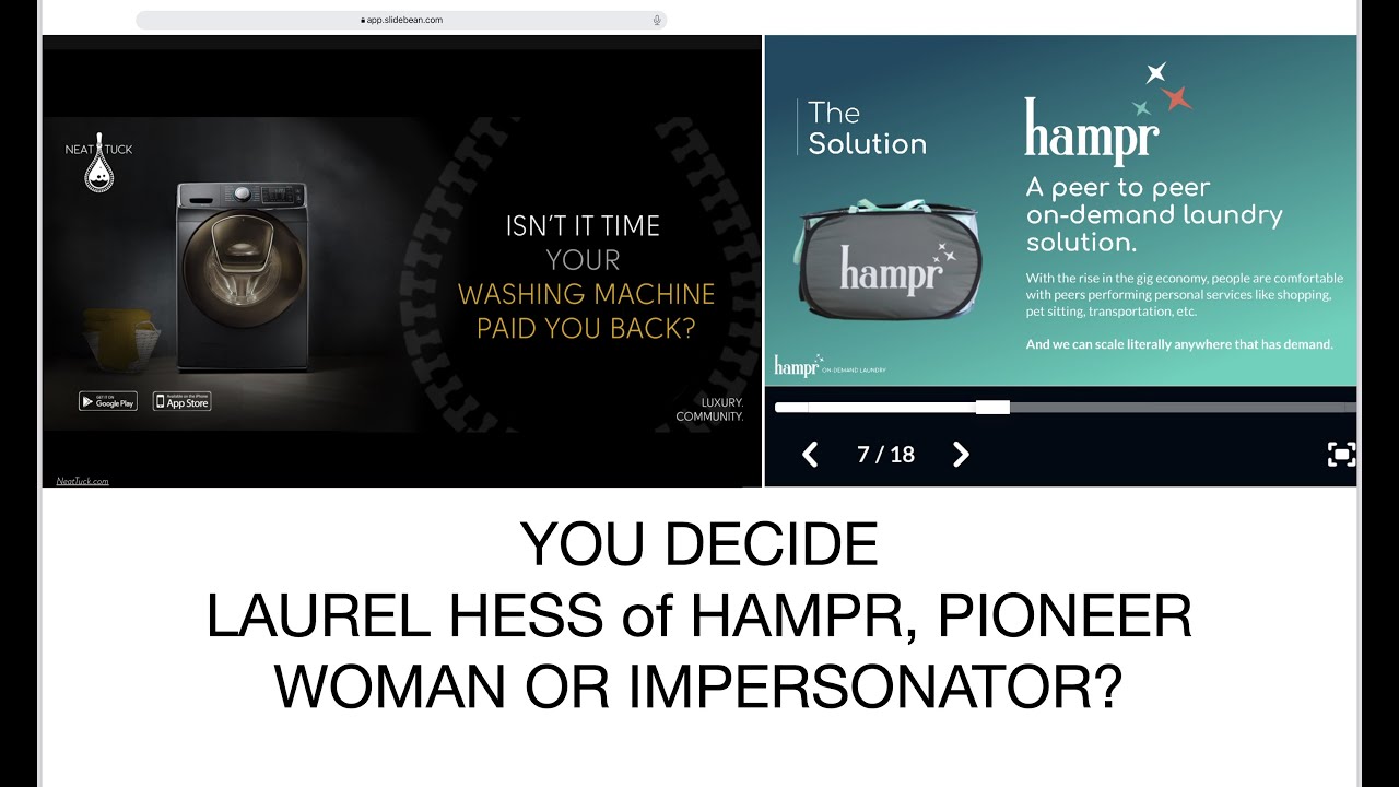 LAUREL HESS of Hampr Laundry, IMPERSONATOR, FRAUD, HACKER, PLAGIARIZER ...