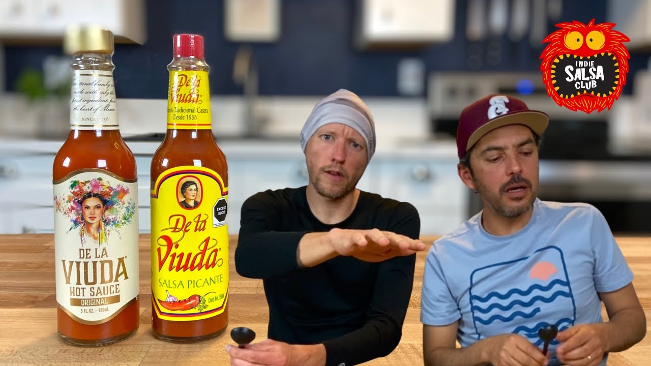 COMPARAMOS LA SALSA PICANTE DE LA VIUDA MEXICO-USA! - YouTube