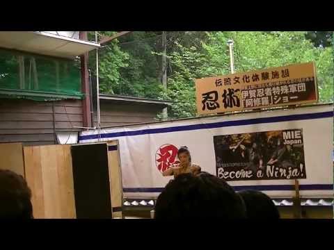 Lady Ninja show in Japan