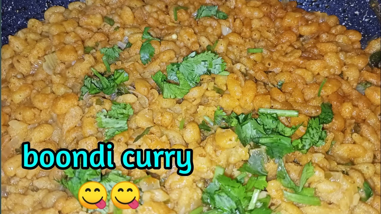 బూందీ కర్రీ||How to make boondi curry in Telugu ||#boondicurry ||Butta ...