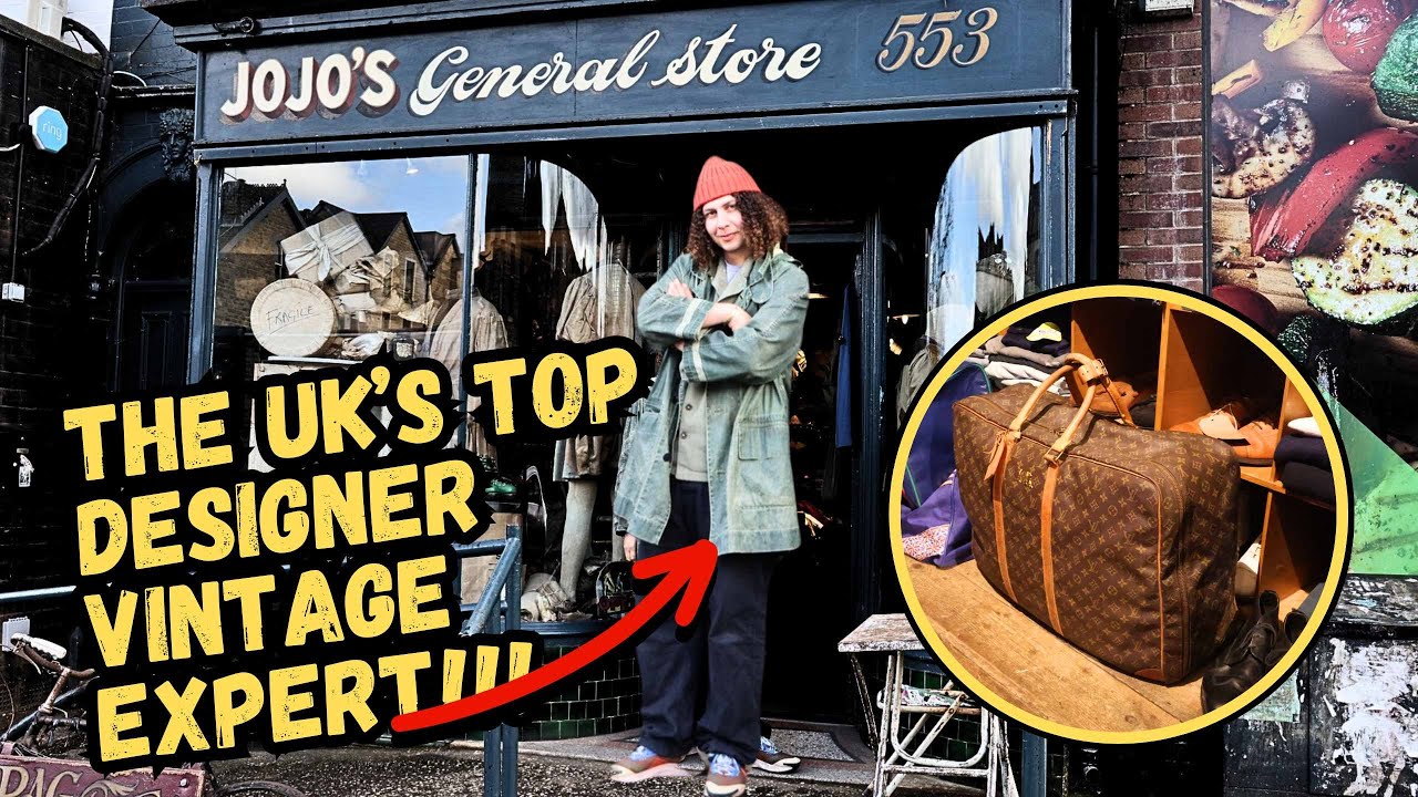 THE UK'S TOP VINTAGE DESIGNER CLOTHING EXPERT?? | MEET 'JO JO' RAG ...