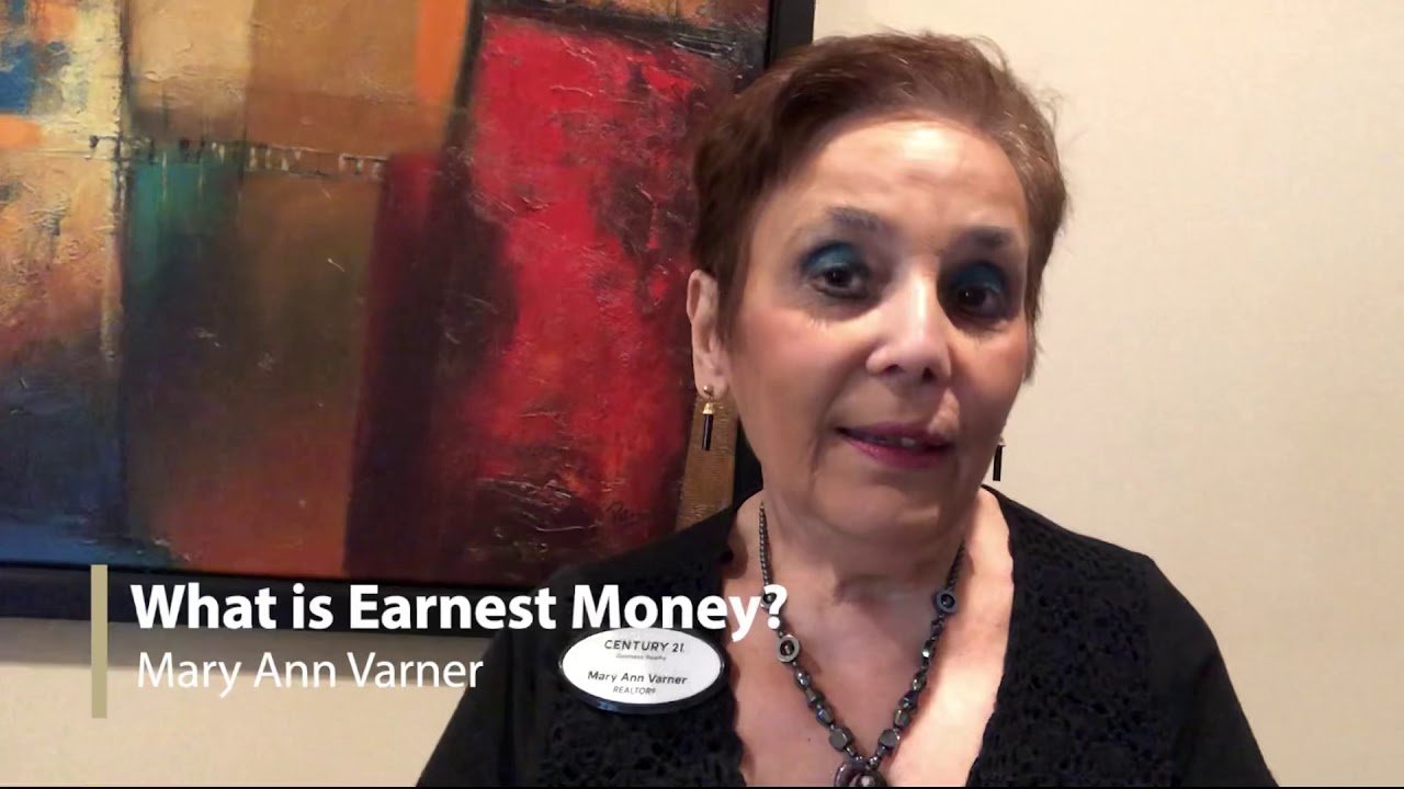 What is Earnest Money? Let’s break it down | Mary Ann Varner, REALTOR®️ ...