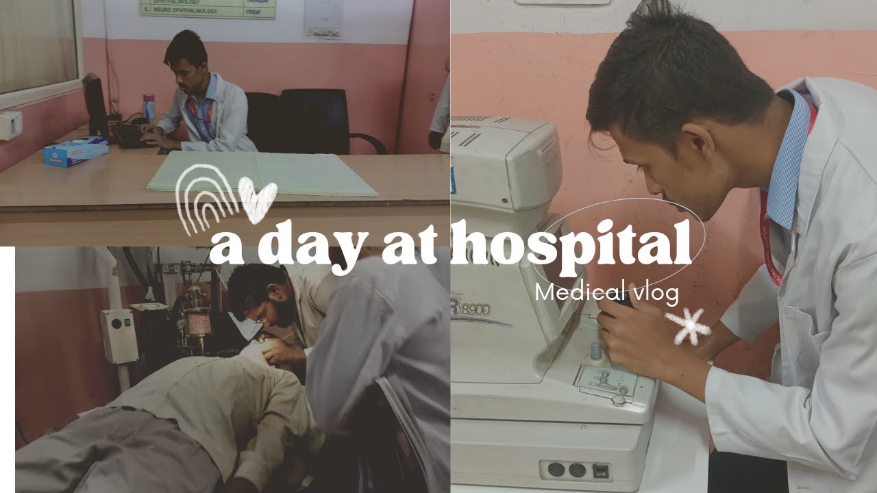 A day at hospital//life of doctors//medical student // frist day at ...