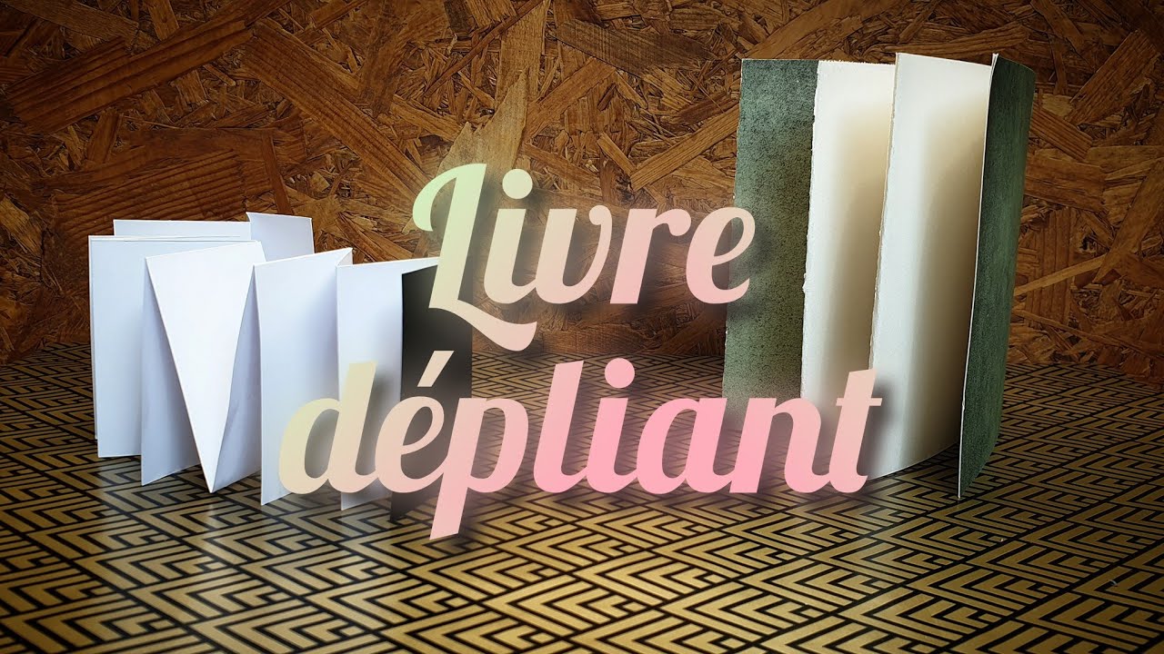 TUTO #41: Comment faire un dépliant (leporello) - YouTube