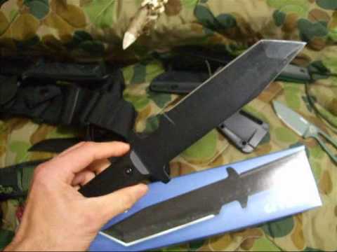 Cold Steel GI Tanto Review - alongside ESEE 4, Izula, LHR, Recon Scout ...