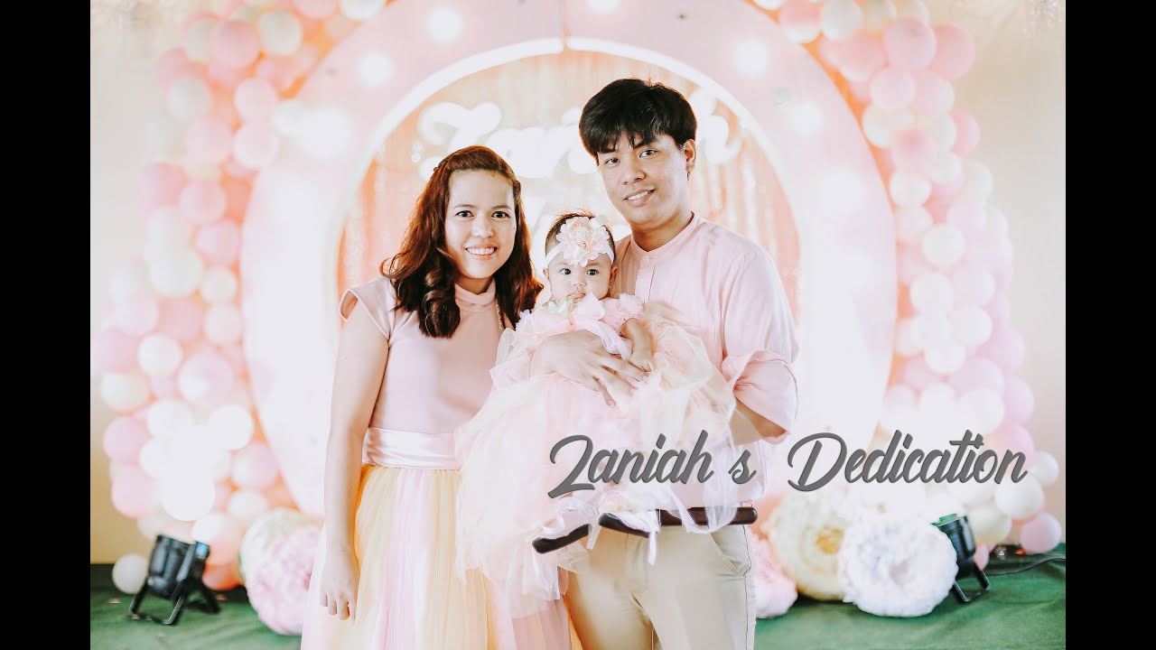 Zaniah's Dedication/Christening Video Highlights! - YouTube