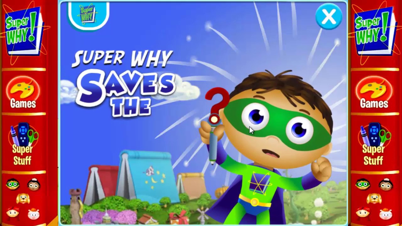 SUPER WHY!!!Learn Words PBS Kids - YouTube