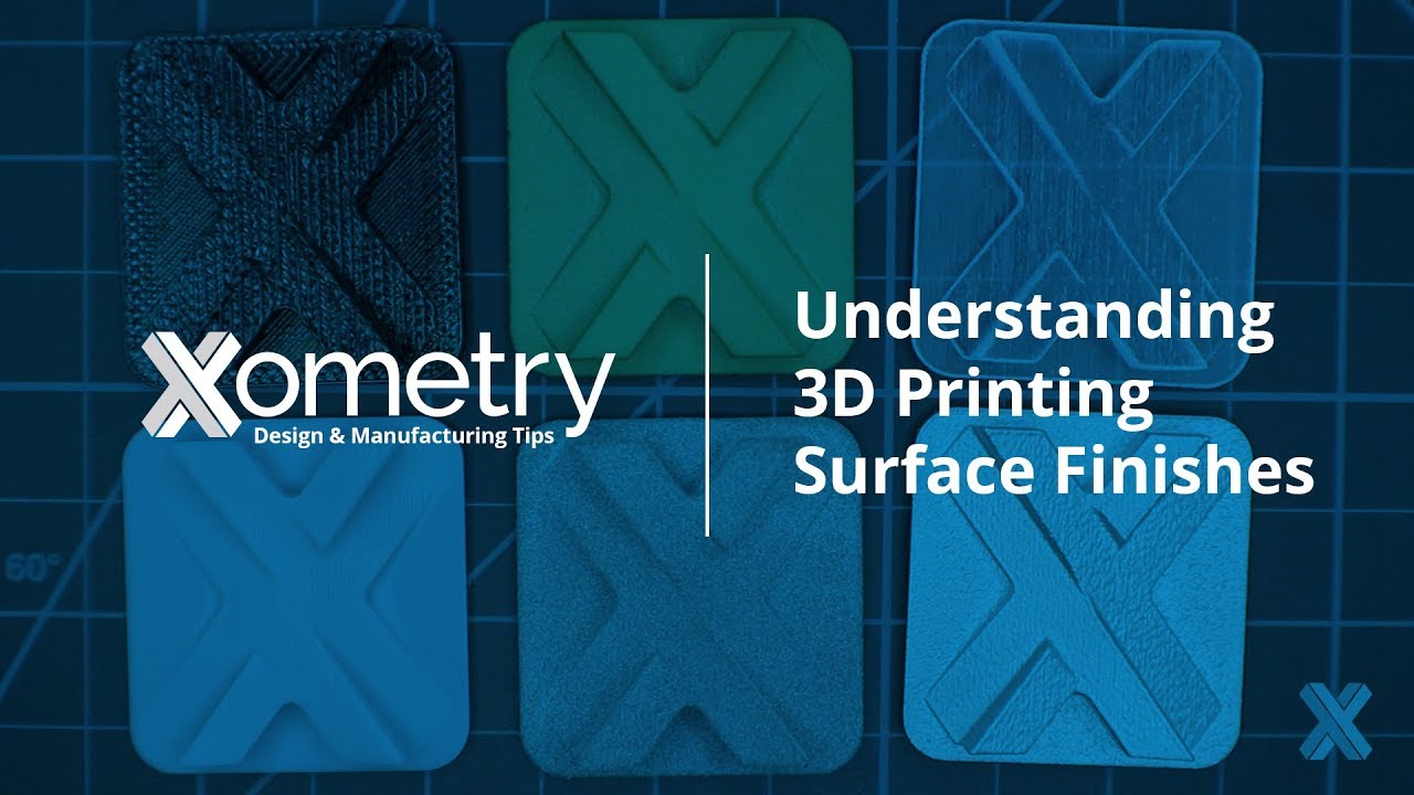 Understanding 3D Printing Surface Finishes - YouTube