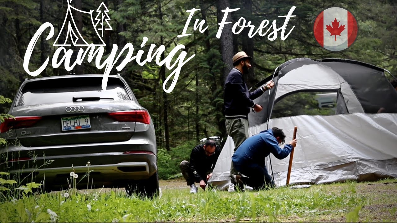Camping in Canadian Forest | Travel Vlog Canada| Terrace British ...