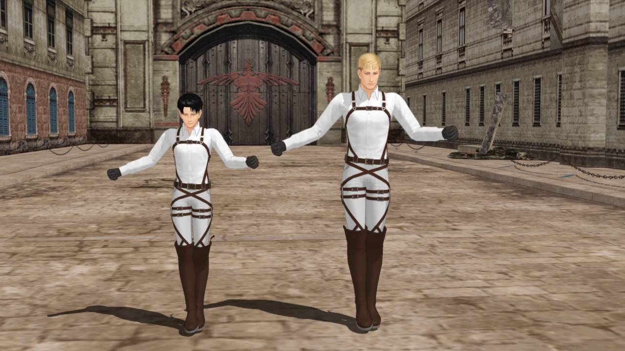 [SnK MMD] Delusional (Erwin, Levi) - YouTube