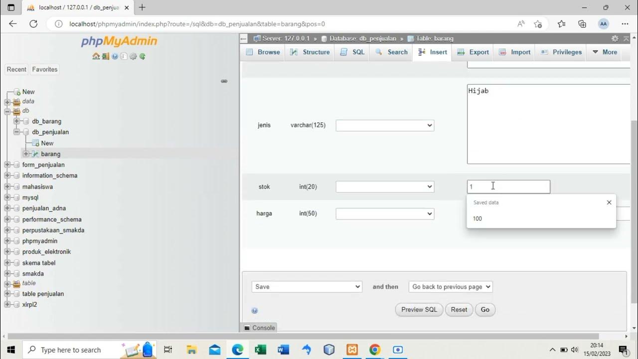 Tutorial Cara Membuat Database di XAMPP - YouTube