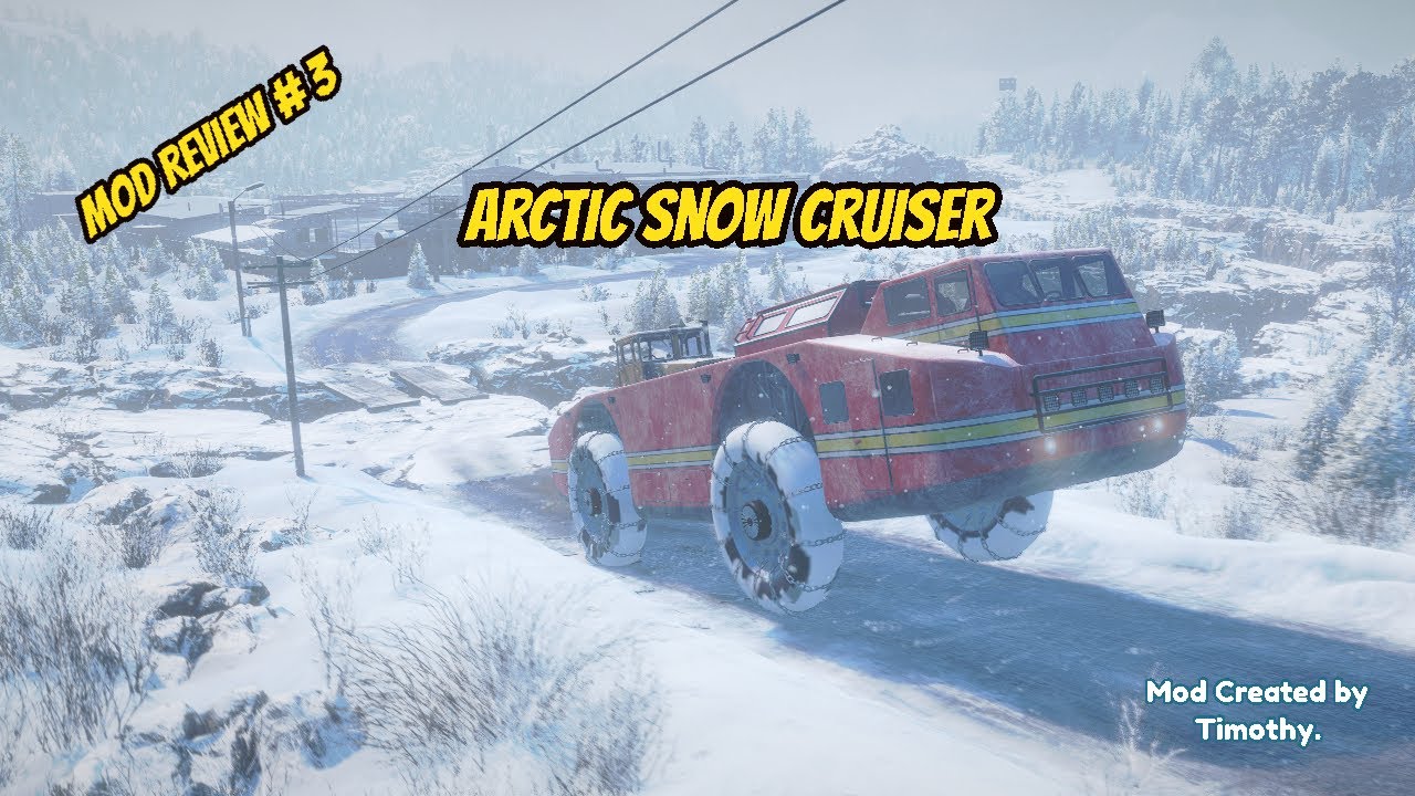 Mod review #3 Arctic Snow Cruiser - YouTube