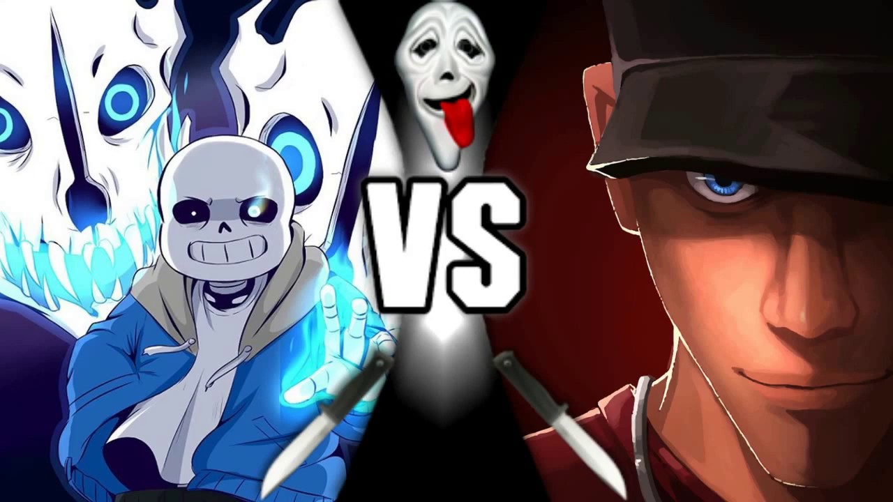 Sans (Undertale) Vs Scout (TF2) - YouTube