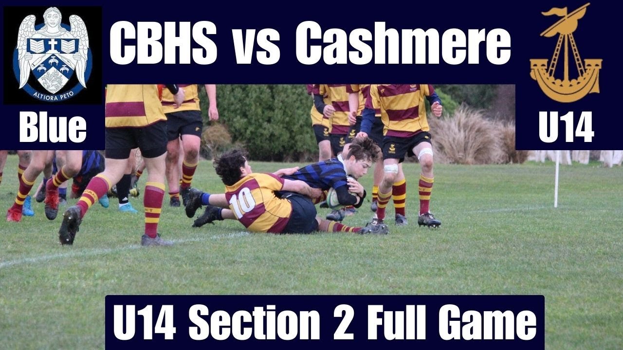 CBHS U14 Blue vs Cashmere HS U14, Section 2 Rugby, Full Game, 19th ...