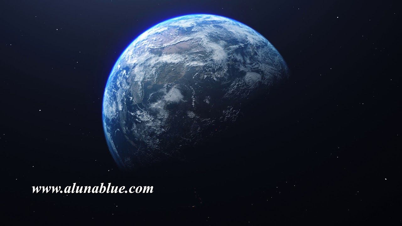 Earth In Space 1023 HD Stock Footage - YouTube