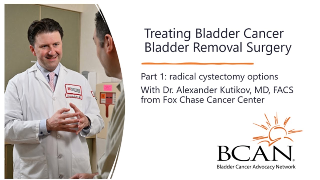 Bladder Removal: The Basics of Bladder Cancer - YouTube