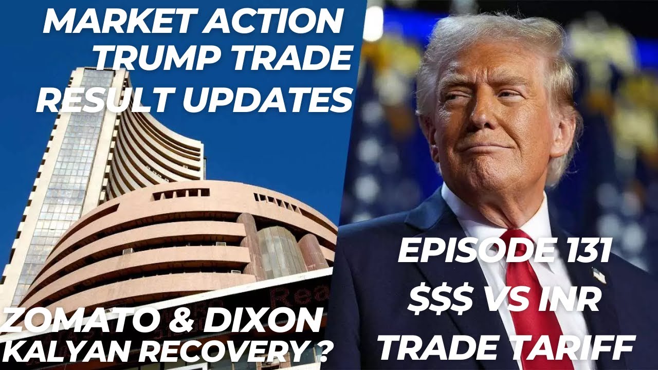 Market Action #trump #trade Earnings & Guidance | Zomato | Dixon ...