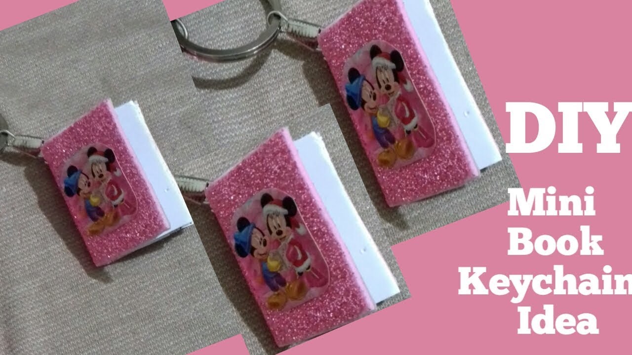 How to make cool keychain || DIY Easy and cute keyring idea || Mini ...