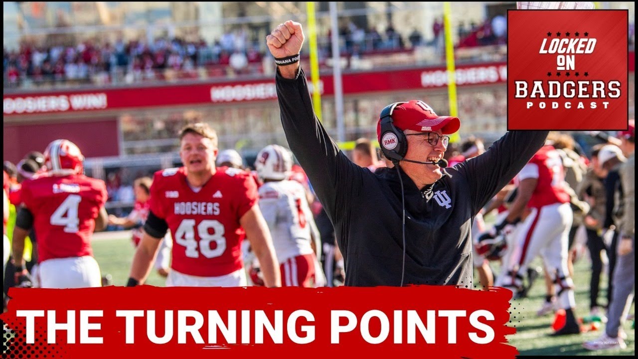 Turning points in the Wisconsin Badgers football loss to the Indiana ...