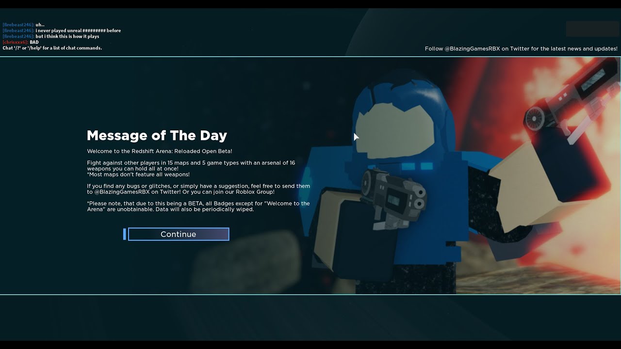Redshift Arena: RELOADED is a pretty good game.. |ROBLOX - YouTube