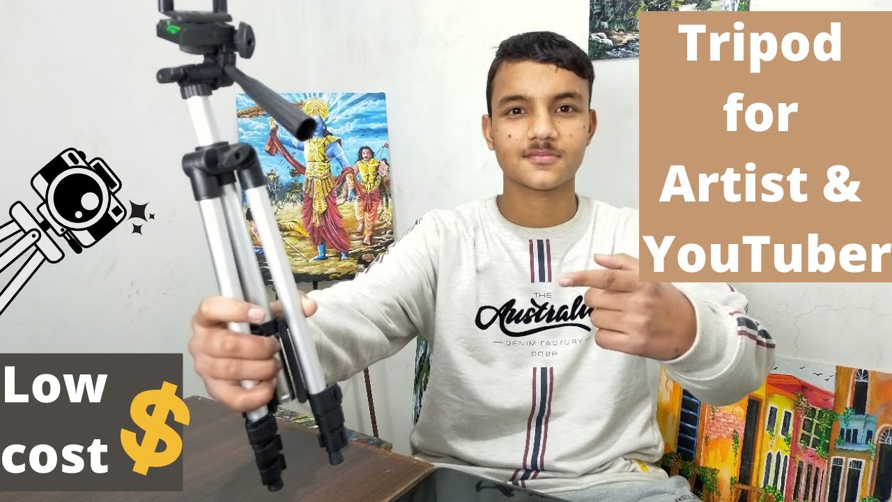 Comfortable tripod for every youtuber even artist | #youtubevideos ...
