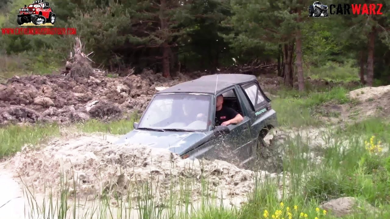 Little Chevy Tracker Mudding At Jesse's Mud Bog - YouTube