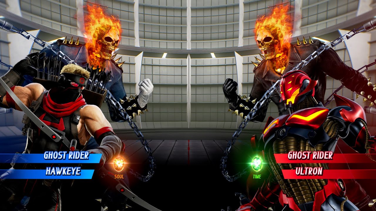 Ghost Rider & Hawkeye vs Ghost Rider & Red Ultron (Hardest AI) - Marvel ...