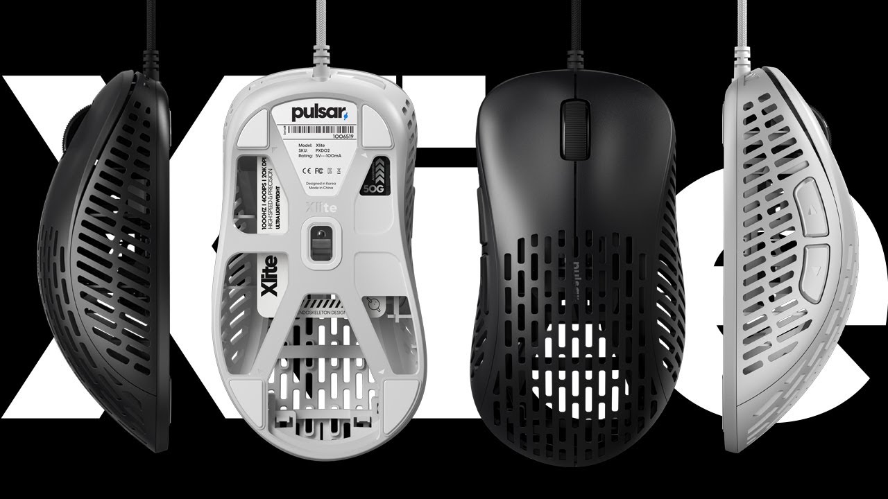2021 New Ultralight Gaming Mouse with The Latest 20K Flagship Sensor ...