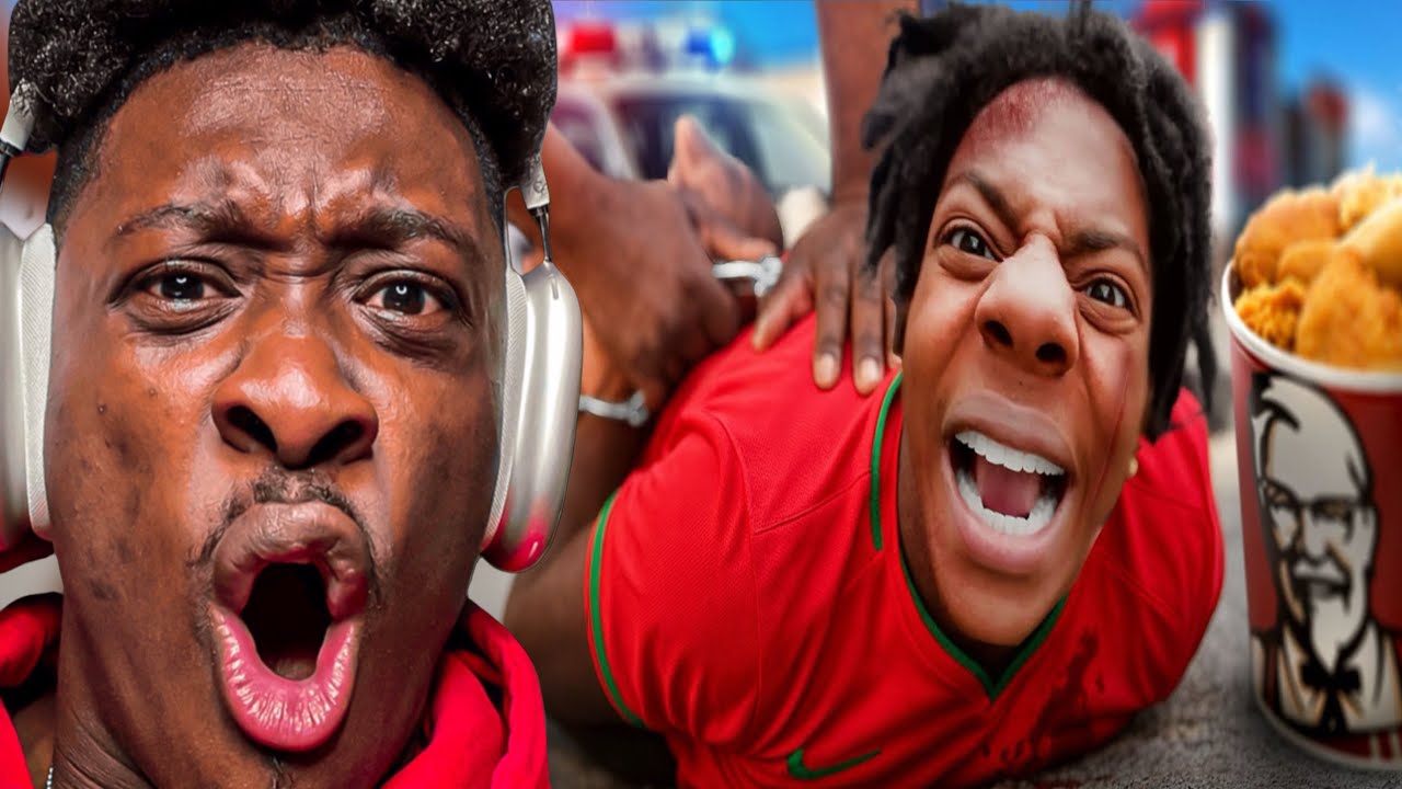 iShowSpeed Gets SWATTED & ARRESTED at KFC.. - YouTube