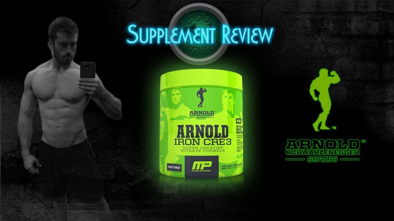 Musclepharm Arnold Series: Iron Cre3 Creatine Review & Taste Test - YouTube