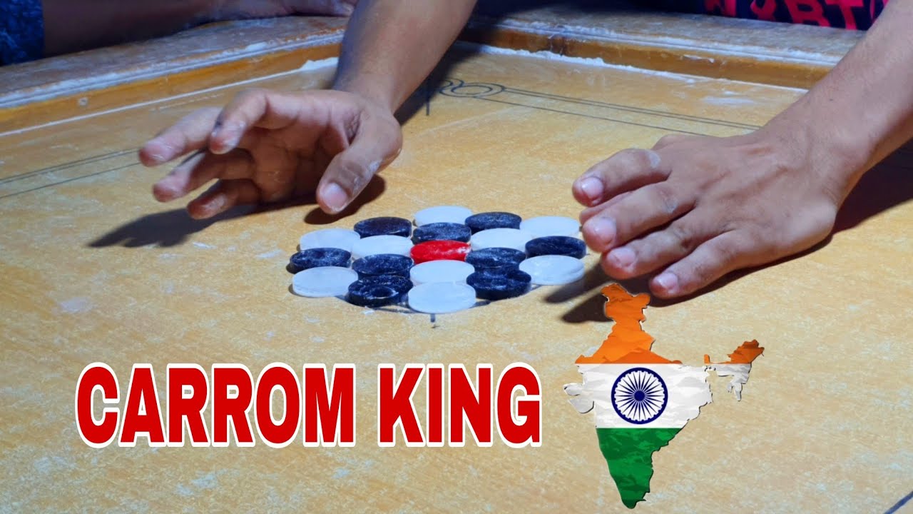 Carrom board game/Carrom king of India #carrom - YouTube