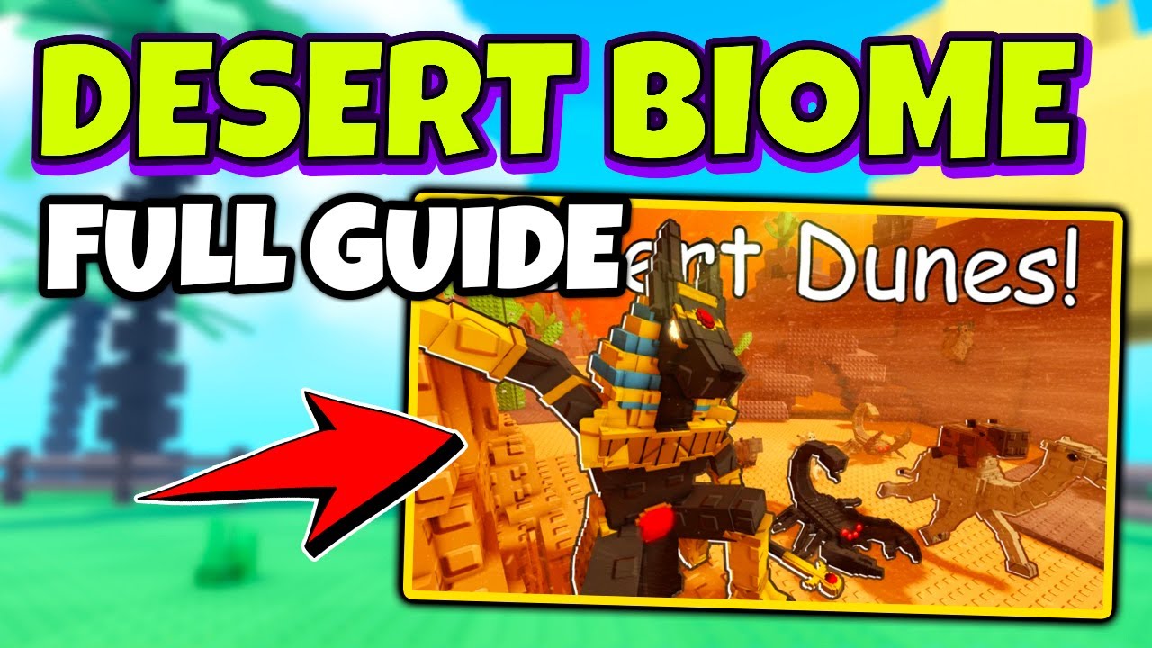 DESERT BIOME Guide in RAISE ANIMALS Roblox - How to Unlock, All Animals ...