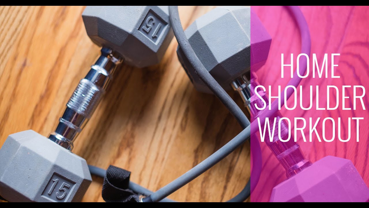 Home Shoulder Workout - YouTube