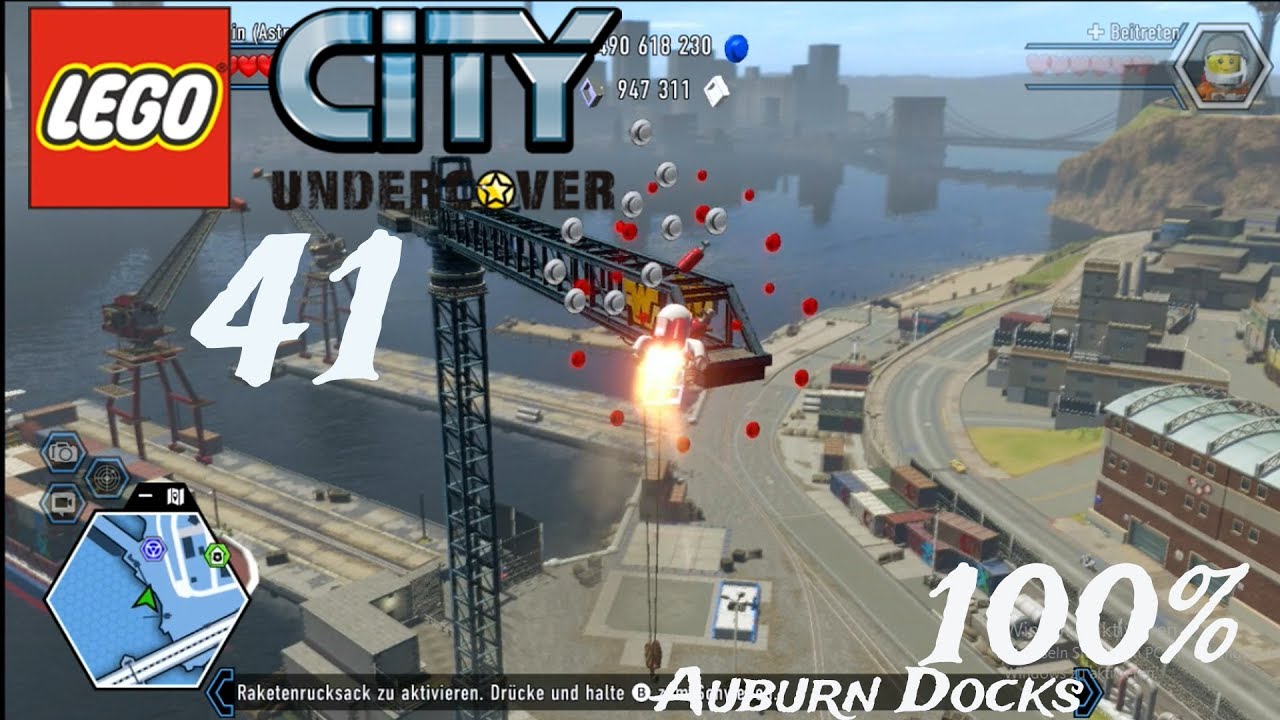 Auburn Docks [3/3] | Lego City Undercover (100%/Switch) #41 - YouTube