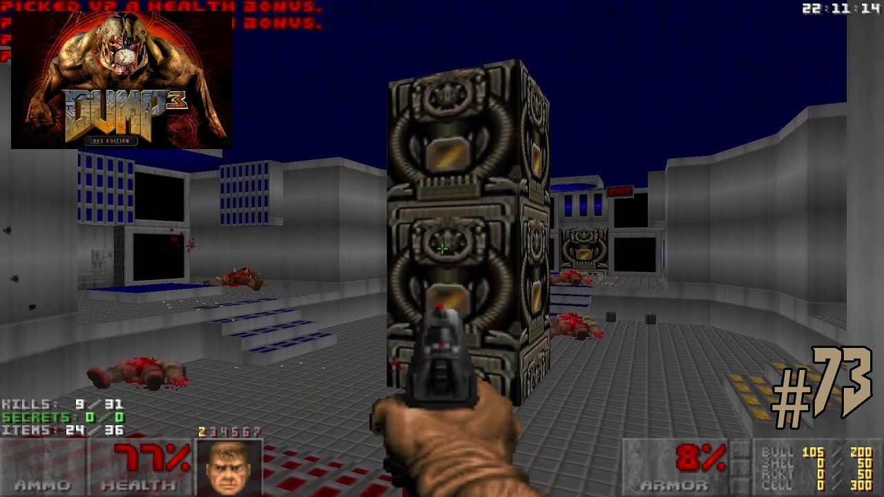 Doom with Doom Upstart Mapping Project 3.Map 00 + Map 75(Secret Level ...