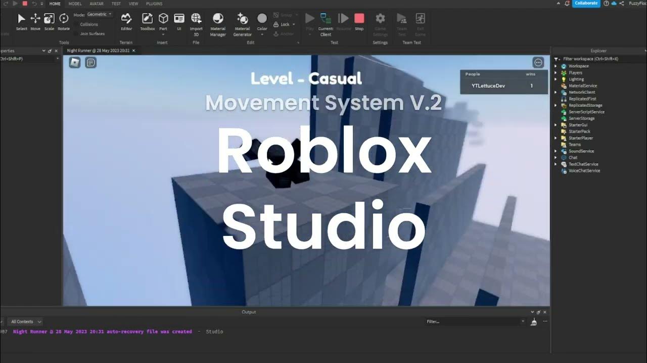 Movement System V2 in Roblox Studio(Free) - YouTube