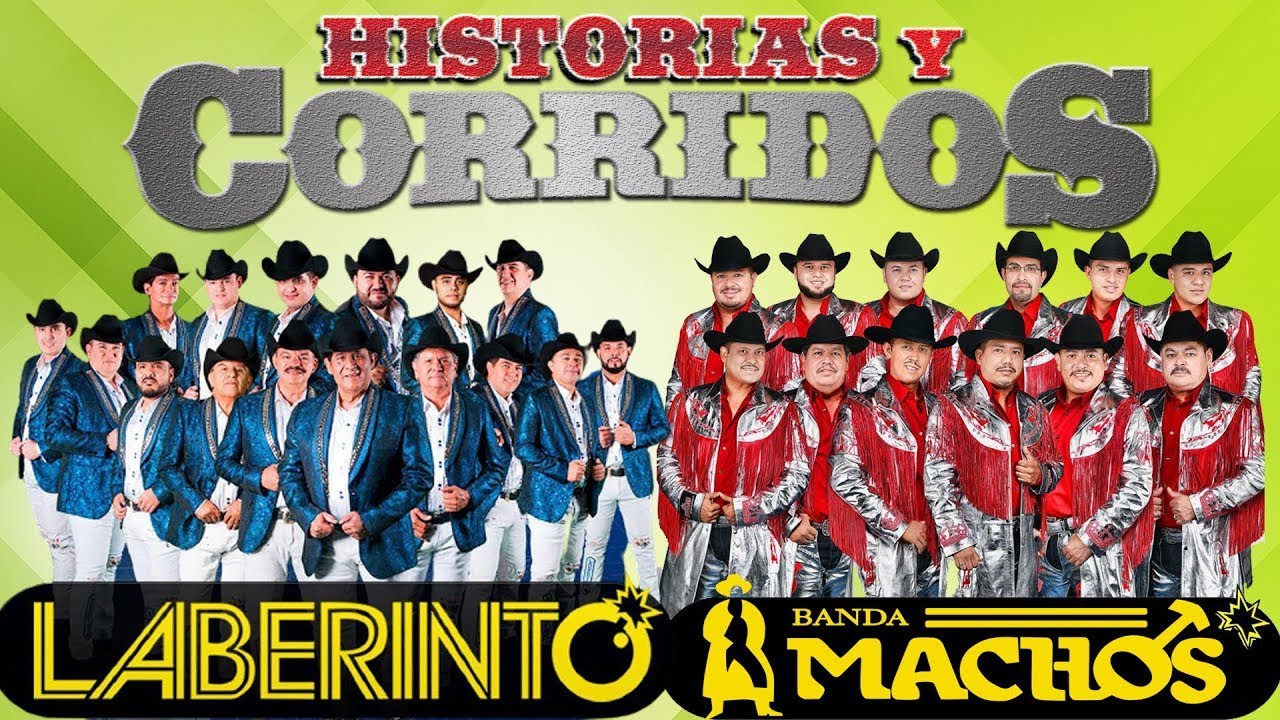 Grupo Laberinto Vs Banda Machos - 20 Grandes Exitos - YouTube