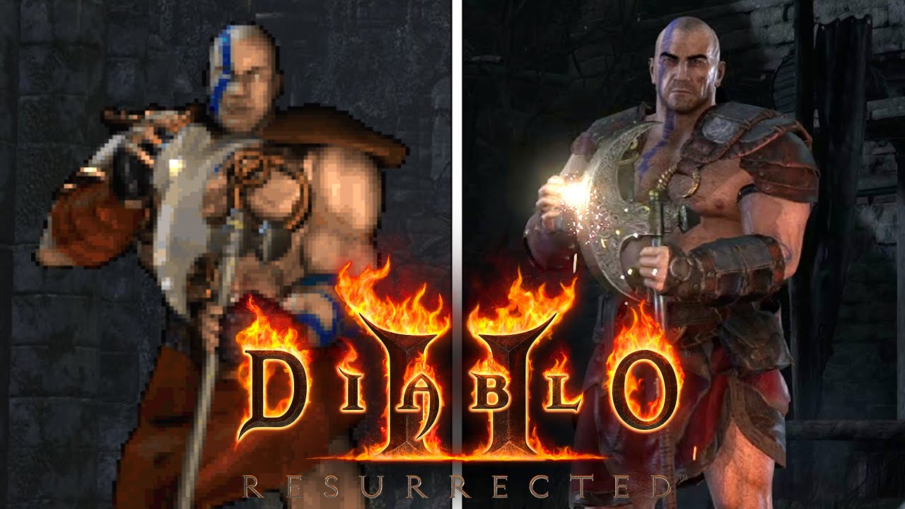 Diablo II Resurrected vs Original Graphics Comparison | XBOX Series X ...