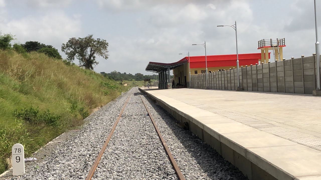 TEMA MPAKADAM RAIL WAY . New Railway in Ghana 🇬🇭. - YouTube