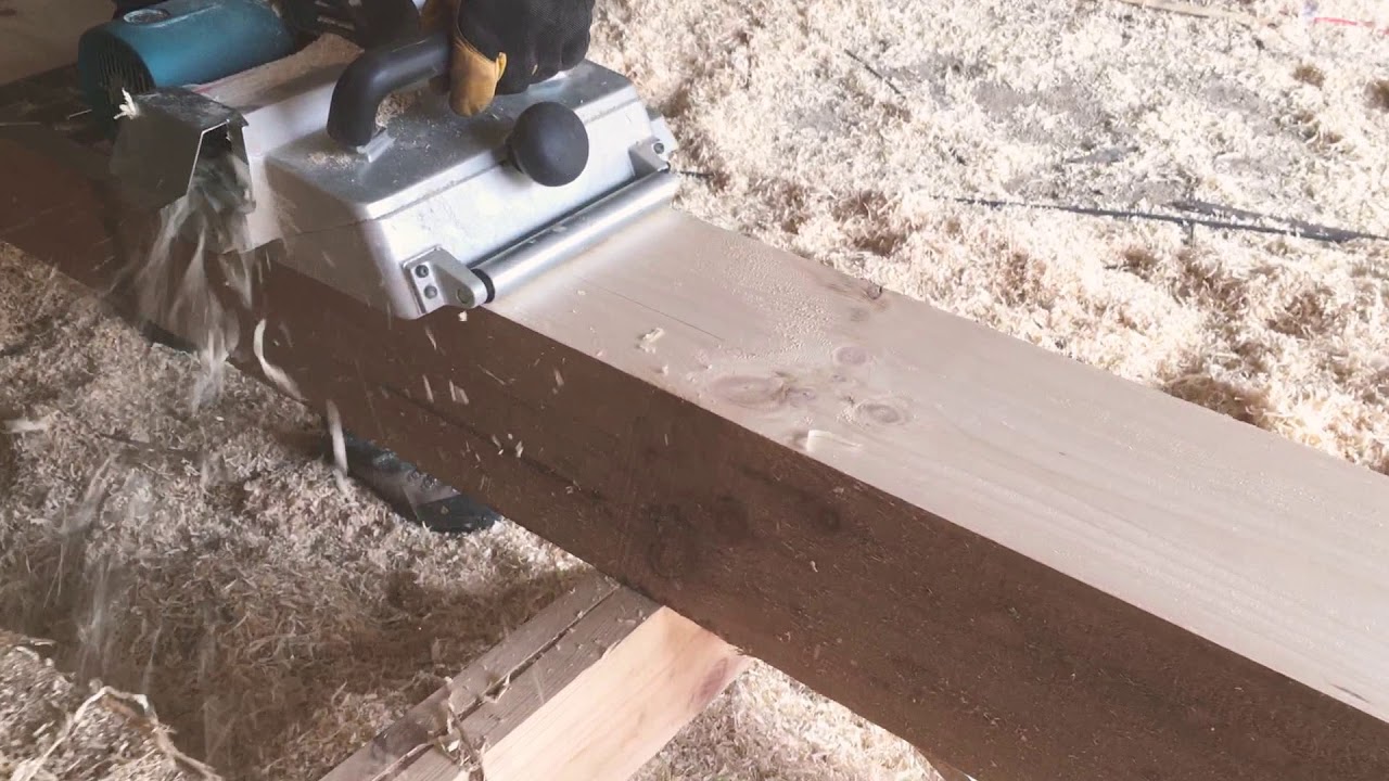 Makita Beam Planer Ergonomics II - YouTube