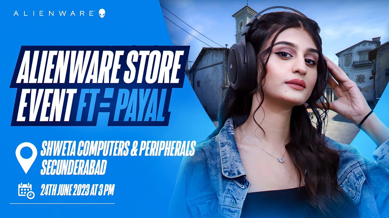 LIVE FROM SHWETA COMPUTERS & PERIPHERALS - SECUNDERABAD | #AlienwareIndiaGames #fifa - YouTube