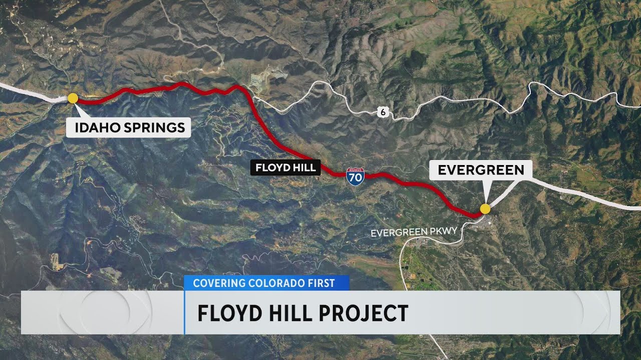 Rock scaling work ahead of the Floyd Hill Project will cause traffic ...