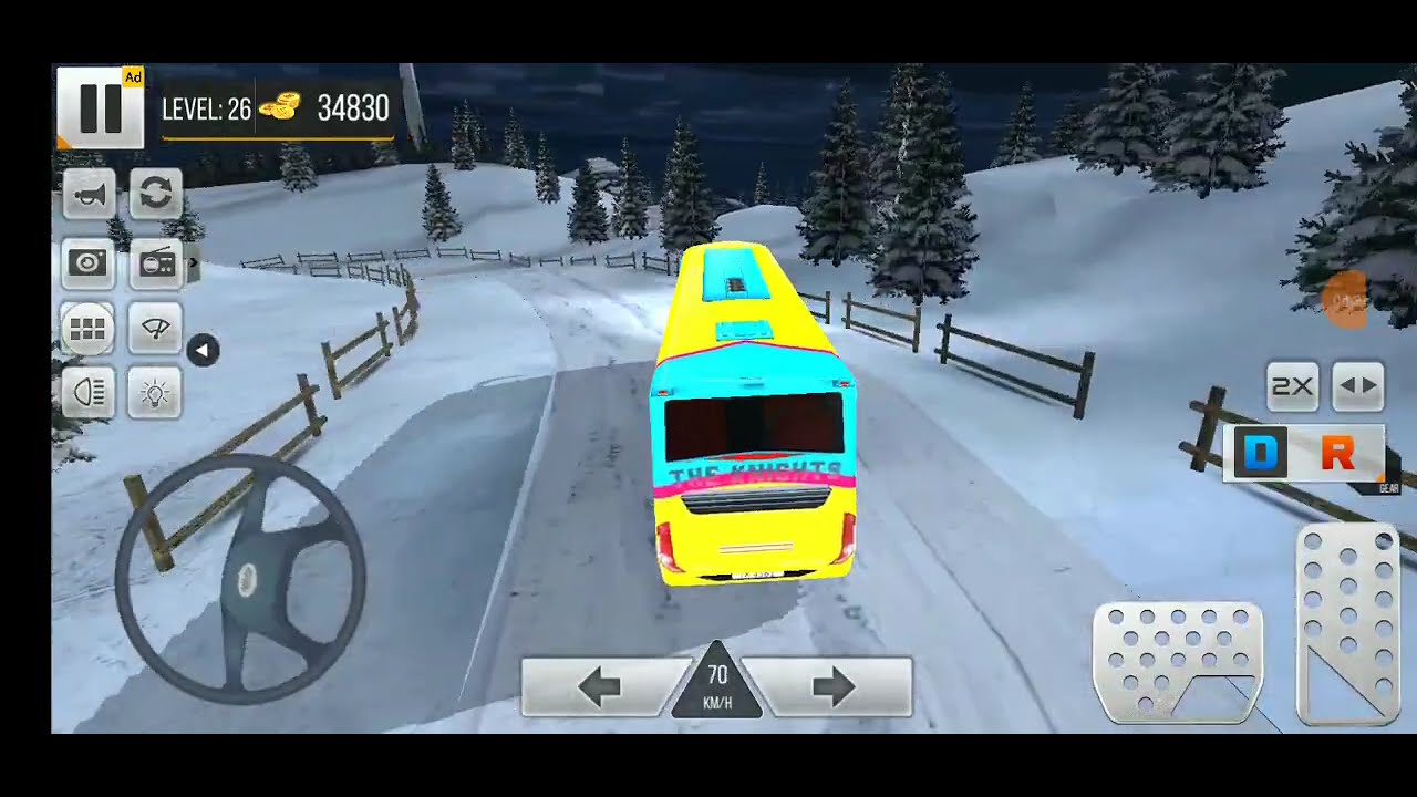 Dari musim dingin sampai ke Gurun pasir || Game simulator bus - YouTube