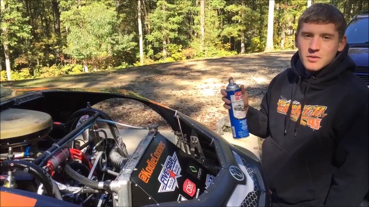 Using CRC QC-82 Pro-Strength Degreaser to clean my Tiger 45 - YouTube