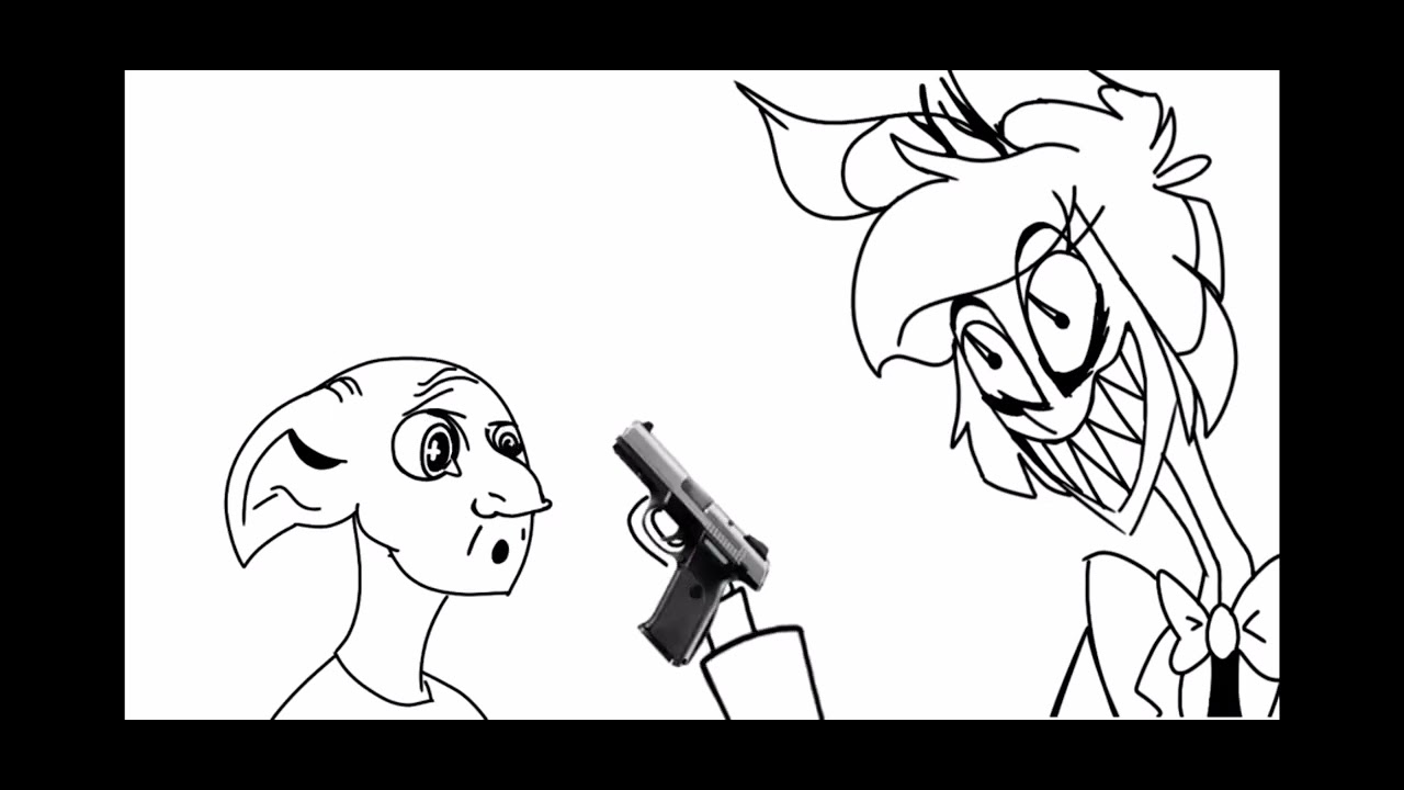 Master has presented Dobby with a Glock - YouTube